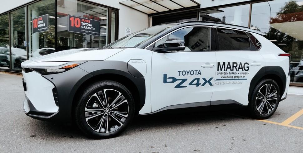 TOYOTA bZ4X 6.6 kw OBC Premium AWD: Jetzt Probefahrt buchen!