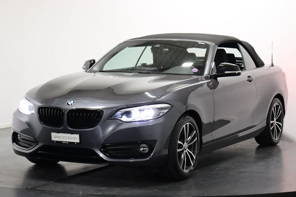 BMW 220i SAG Cabrio Occasion CHF 25’900.– | Carmarket